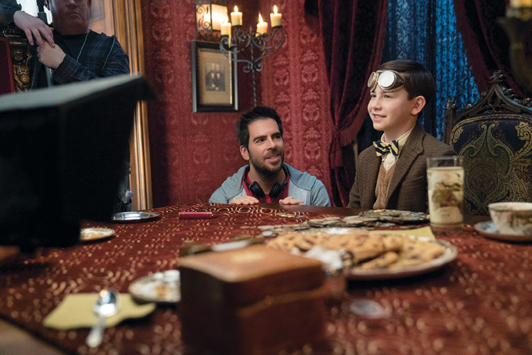 Inside THE HOUSE WITH A CLOCK IN ITS WALLS - VFX Voice