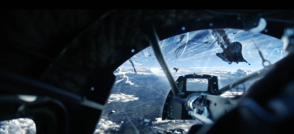 IN THE COCKPIT OF A FLYING FORTRESS AT WAR FOR MASTERS OF THE AIR - VFX ...
